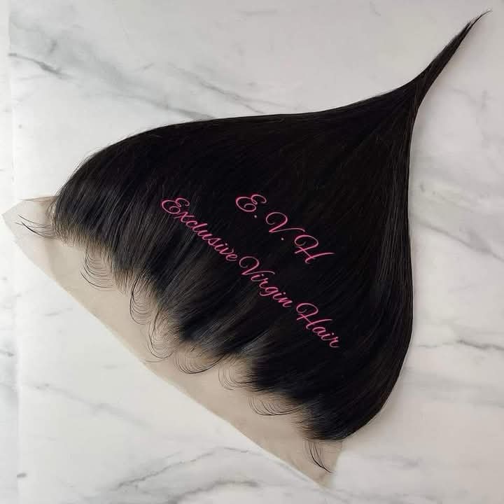 Full Frontal Closures Straight and Curly 10" - 20" – Exclusive Virgin ...