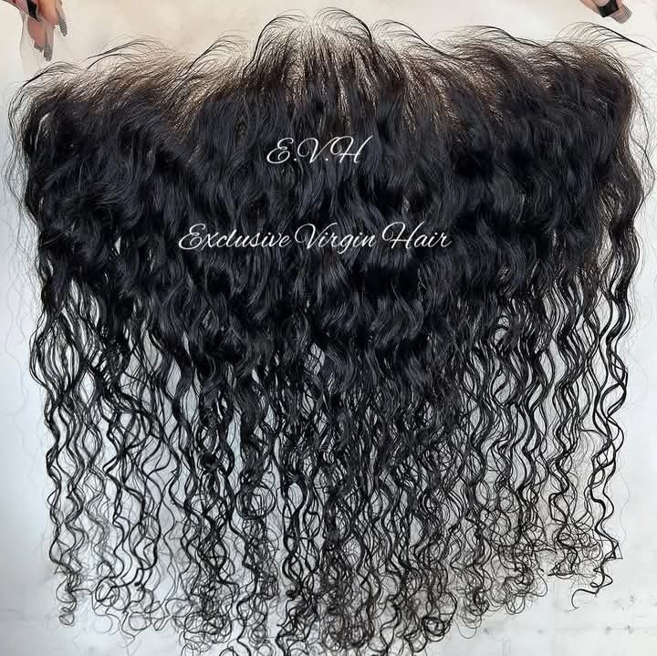 Full Frontal Closures Straight and Curly 10" - 20" – Exclusive Virgin ...
